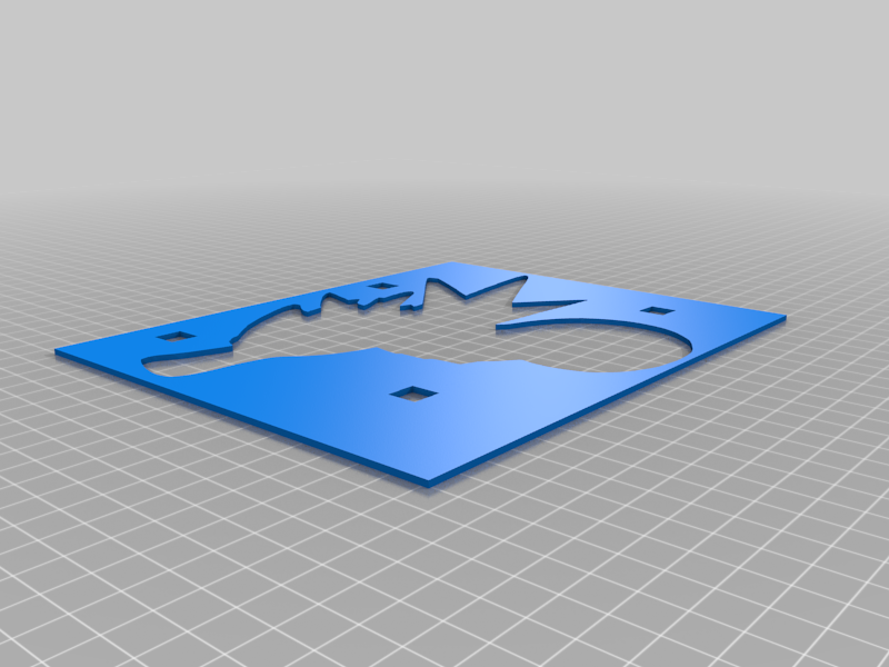 117 Seadra stencil + 2D | 3D models download | Creality Cloud