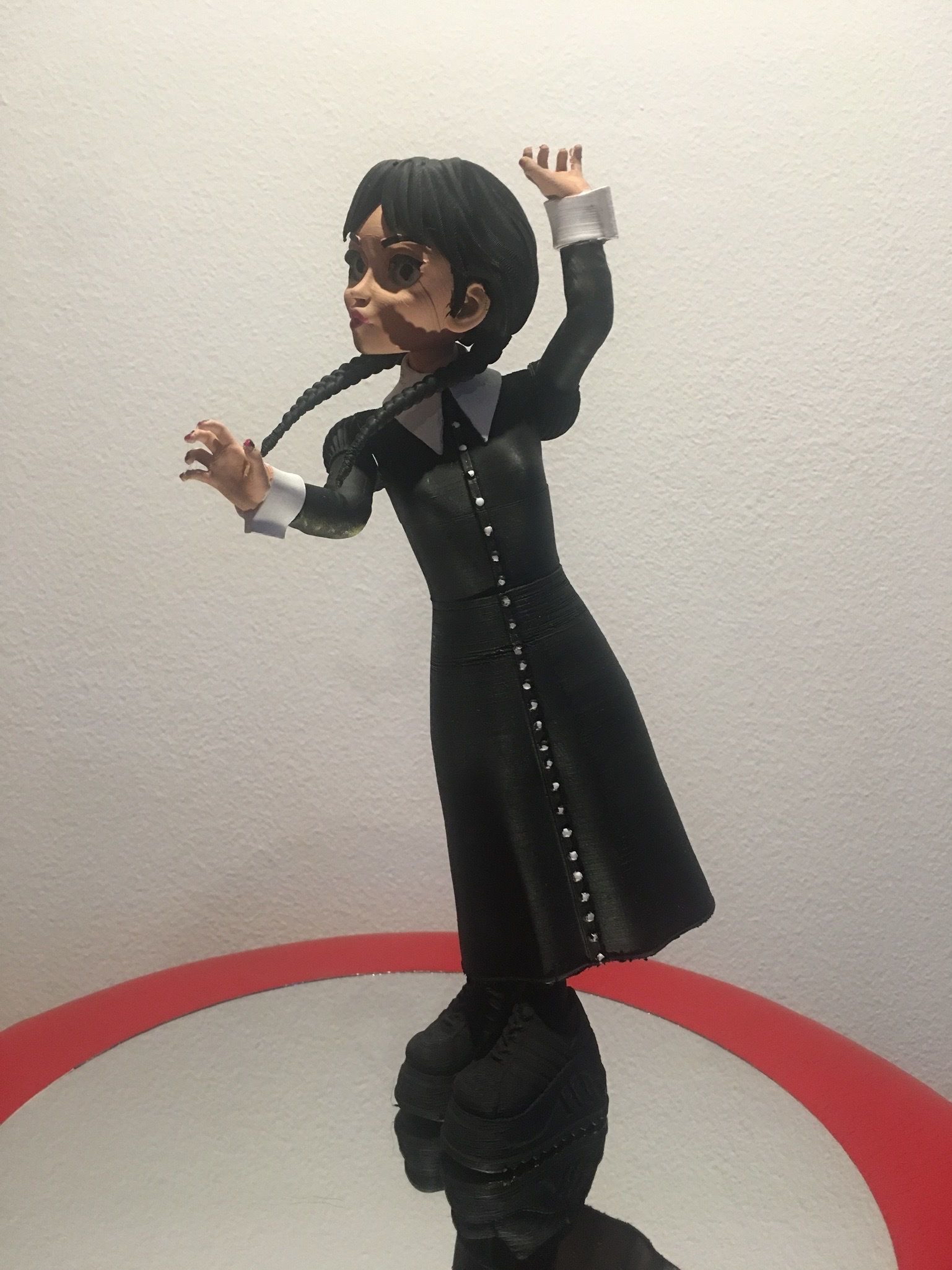 WEDNESDAY ADDAMS-POSEABLE FIGURE | 3D models download | Creality Cloud