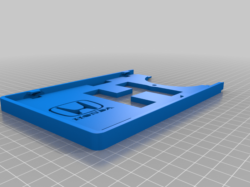 Honda License Plate Frame | 3D models download | Creality Cloud