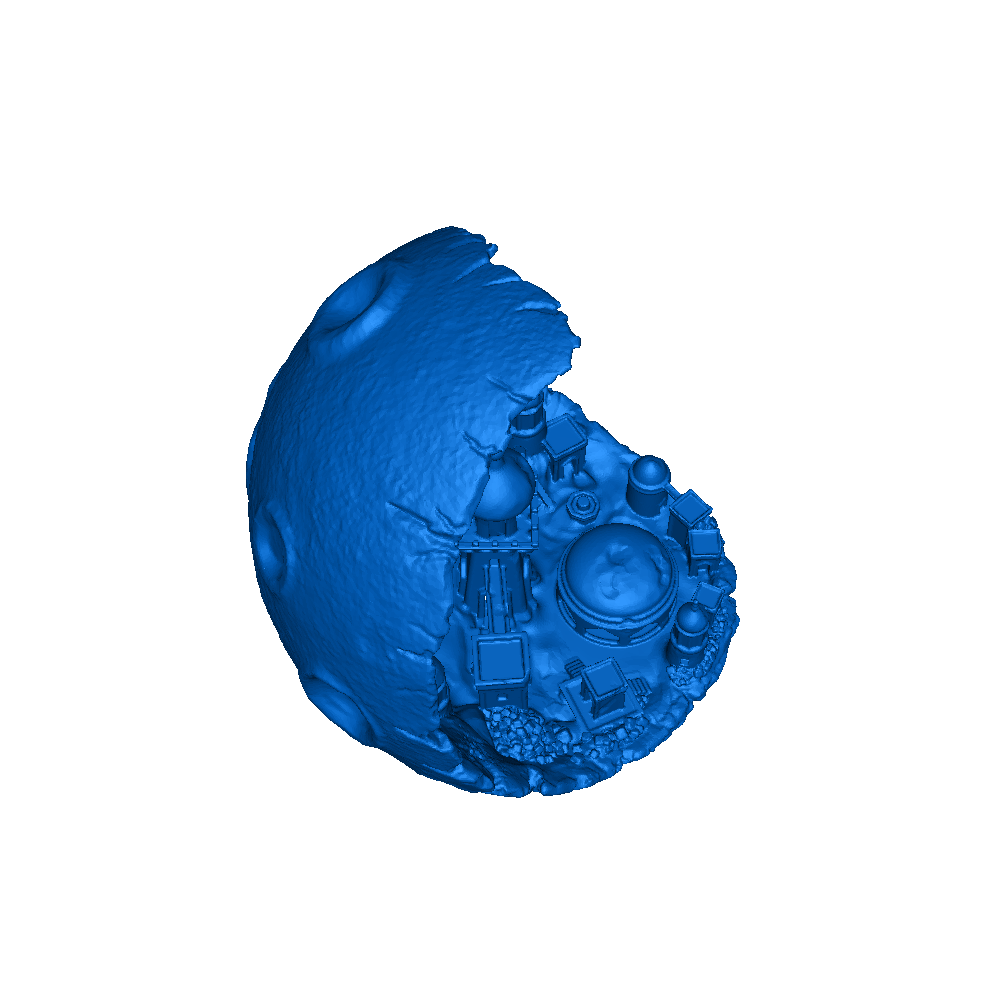 Free Industrial Design And Prototypes Stl Download Moon Cityby Vlad Saiko
