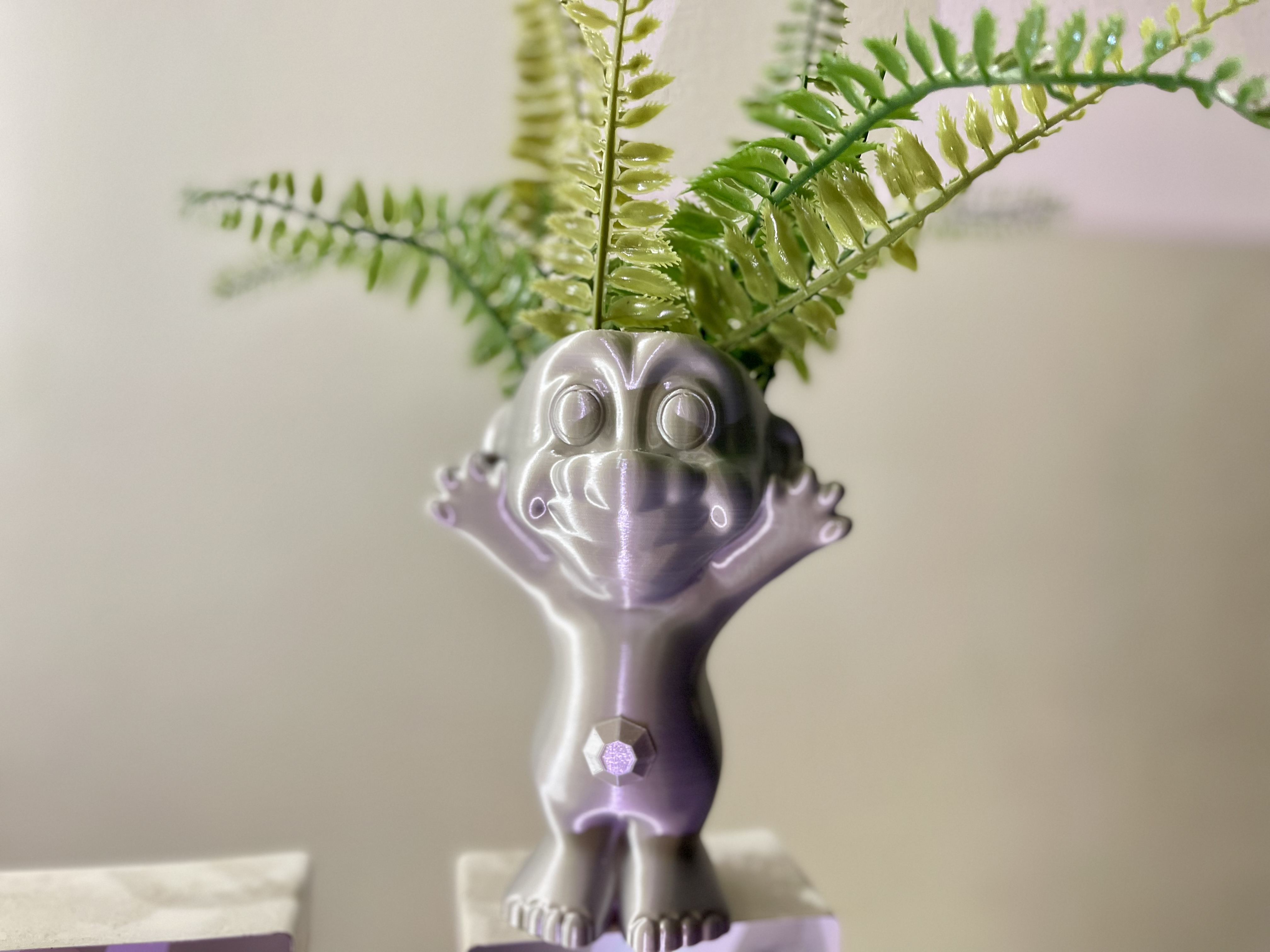 TROLL FLOWER POT-ONE PIECE-NO SUPPORTS-NO RAFTS | 3D models download ...