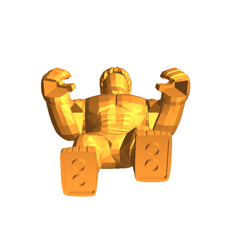 3D Printer Files | 3MF File | LEGO Hulk | Creality Cloud