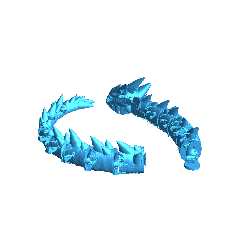 Adalinda (The Snake Dragon) | 3D models download | Creality Cloud