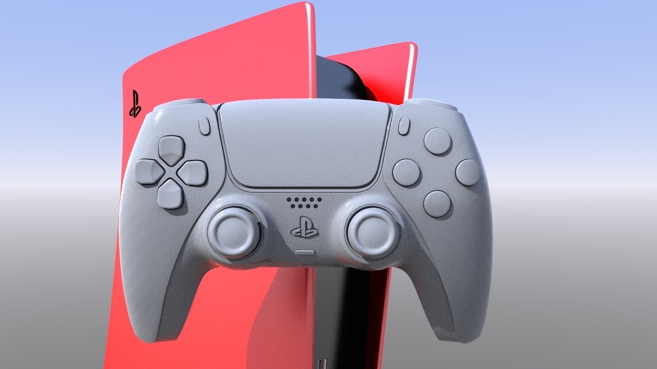 Bundle PS5 and Dualsense paddle | 3D models download | Creality Cloud
