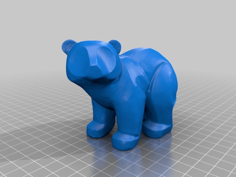 3D Printer Files | 3MF File | Ornamental Bear | Creality Cloud