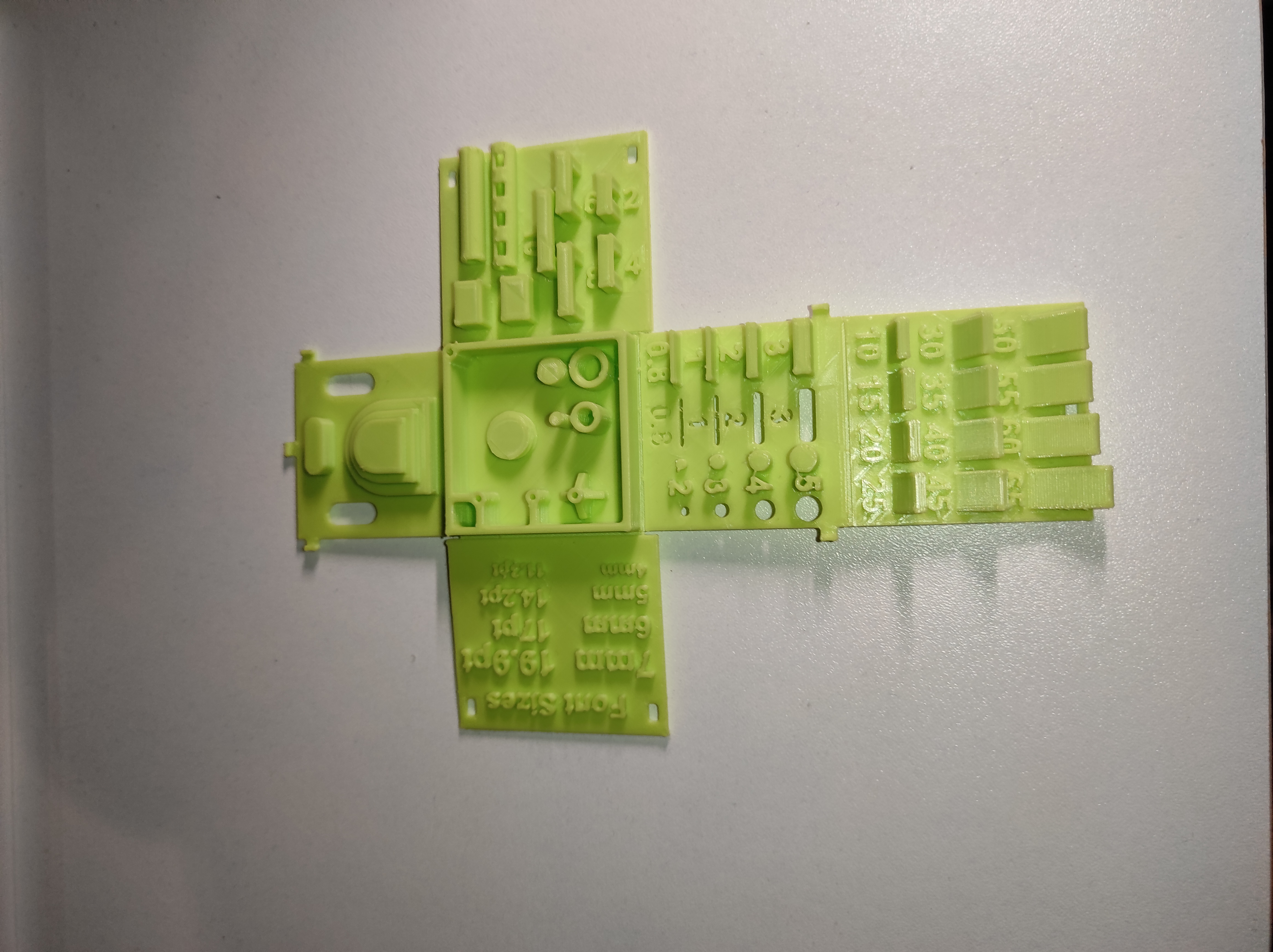 3D printer test folding box | 3D models download | Creality Cloud