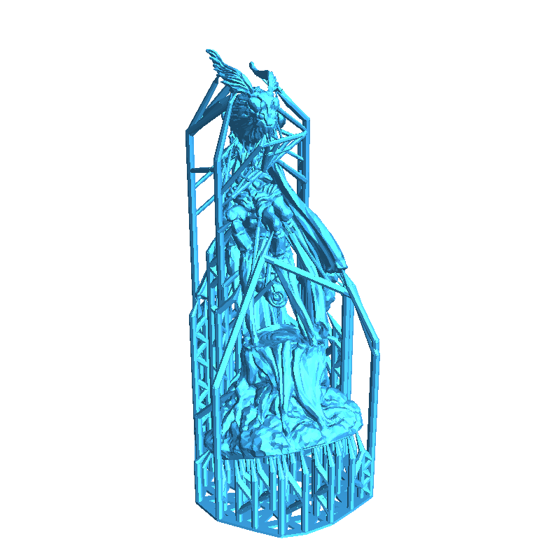 Characters & Creatures STL Descarga - Mothman- Skin Walkers ...