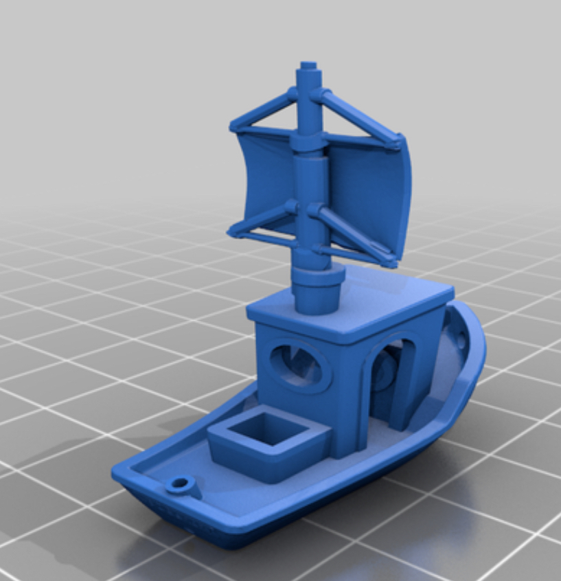 Sailing Benchy test | 3D models download | Creality Cloud
