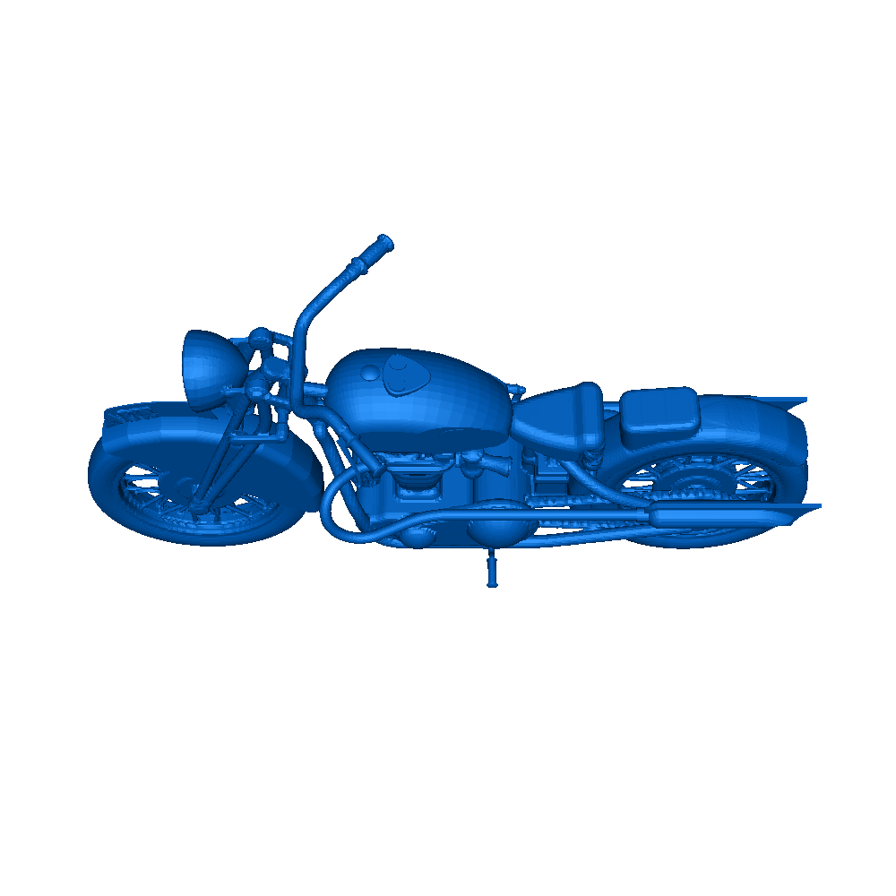 Free Vehicles & Machinery STL Download - Vintage motorcycle by Doc's ...