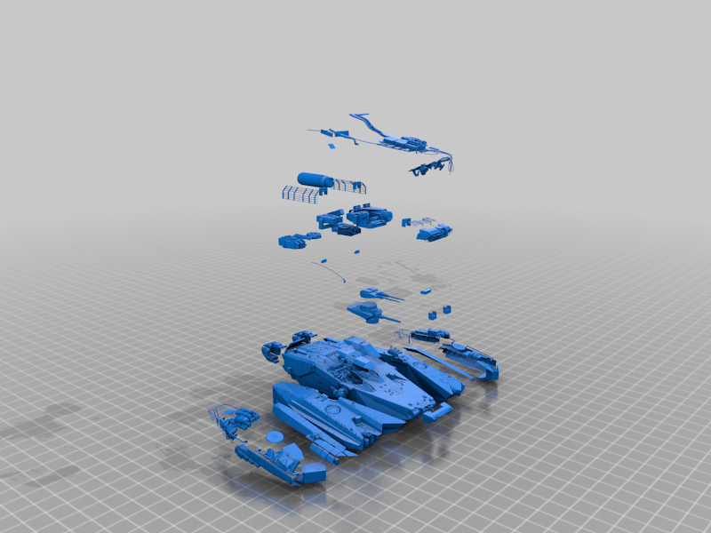 av_militech_basilisk | 3D模型下载 | 创想云