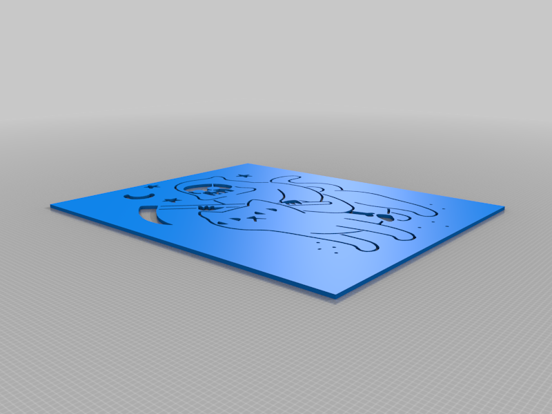 Free Sculptures & Artworks STL Download - Grim Reaper stencil 23by SMT_M 🦊