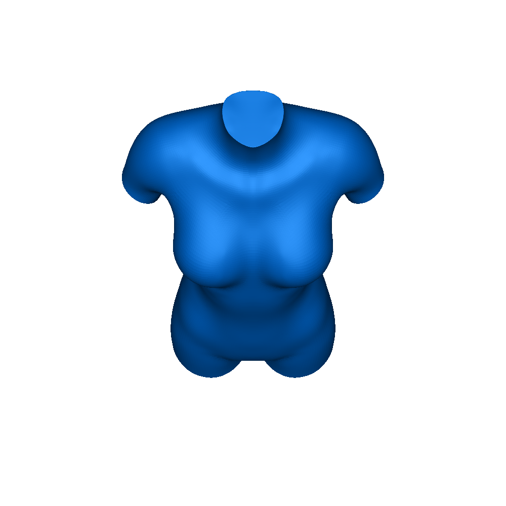 Free Sculptures & Artworks STL Download - female torsoby Jeremy Holston ...