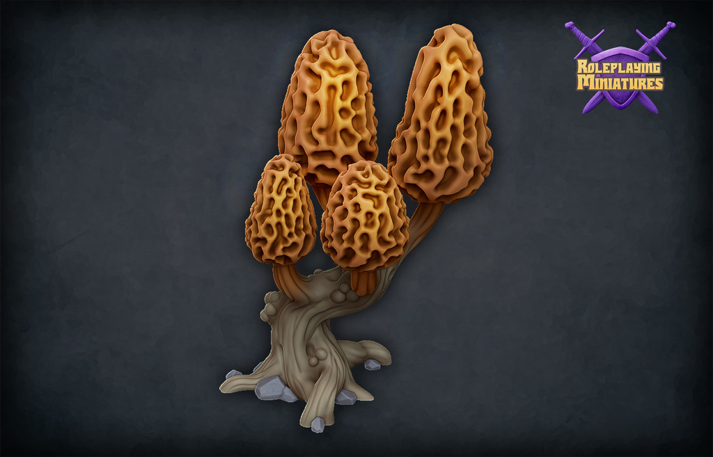 RPM Patreon "Morel mushroom tree" | 3D models download | Creality Cloud