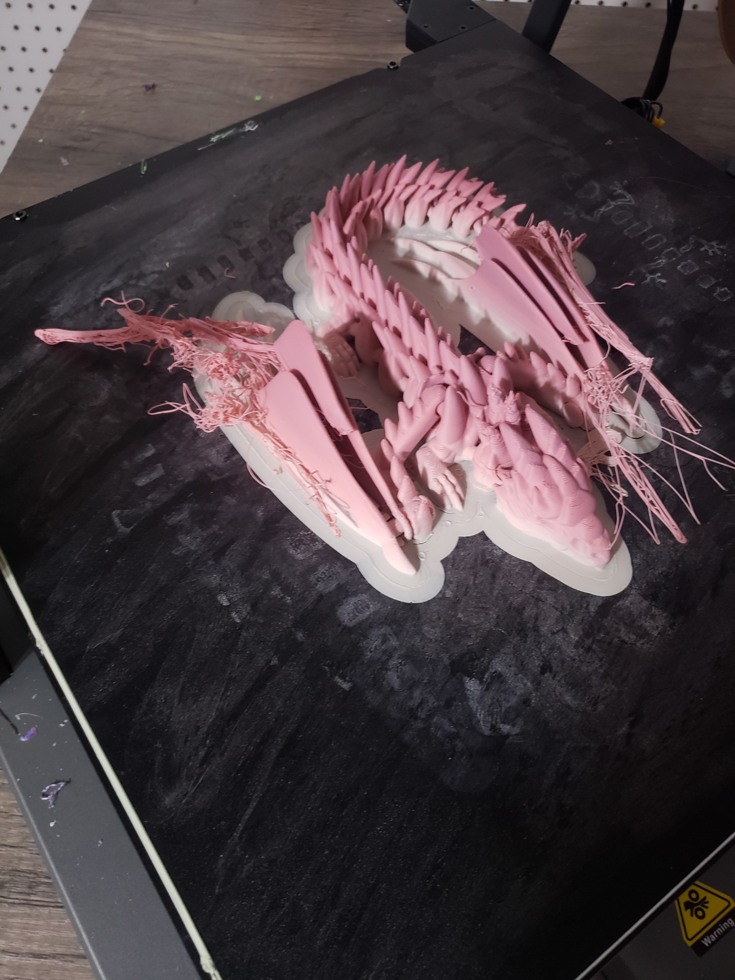 looks like it started out well. maybe supports would help. | Creality Cloud