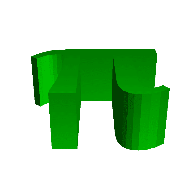 The Greek letter PI | 3D models download | Creality Cloud