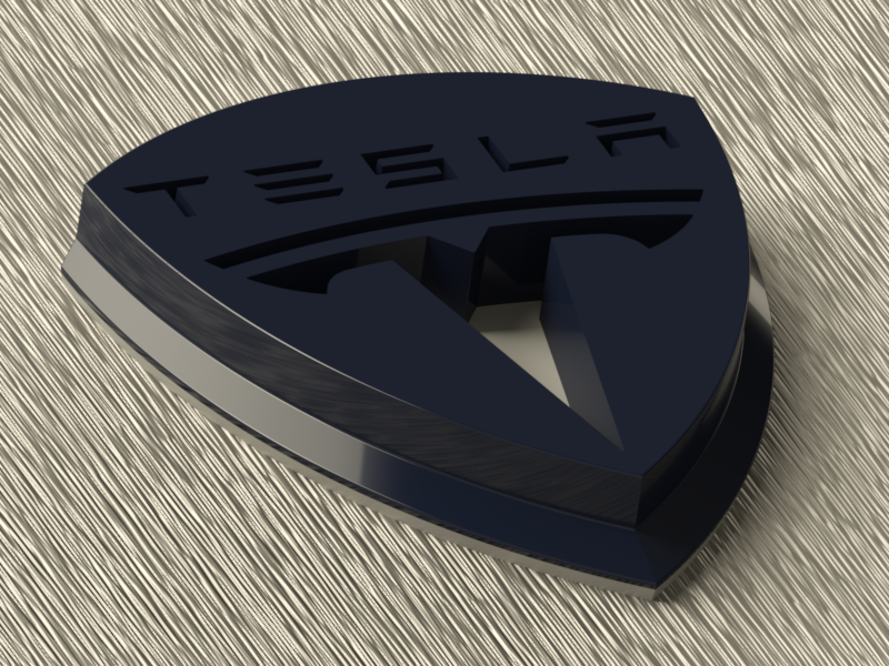 Tesla Badge | 3D models download | Creality Cloud