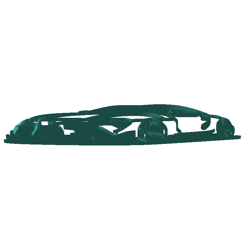 Other STL Download - TOYOTA SUPRA MK5 - 2D WALL ARTby 3DPrintOnPoint