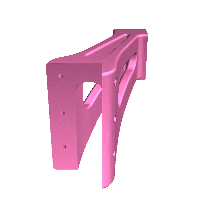 Free 3D Printer Parts STL Download - Offset Spool Bracket 20x40 Ender 5 ...