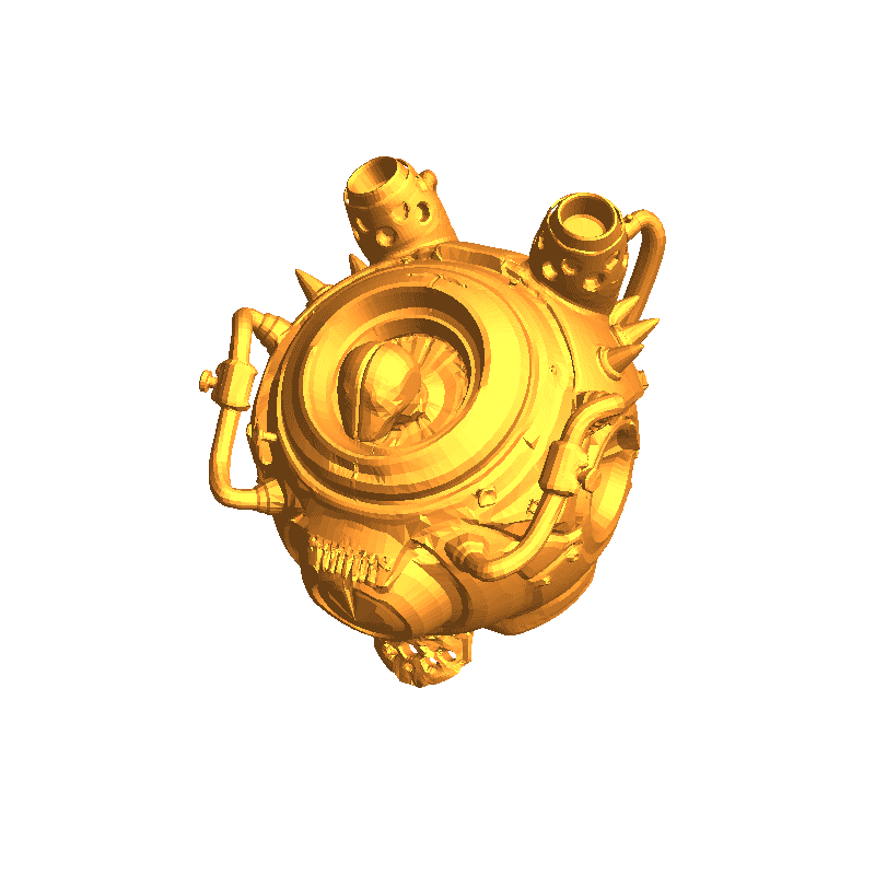 Free Props & Terrain STL Download - alternative kastelan robot torso ...