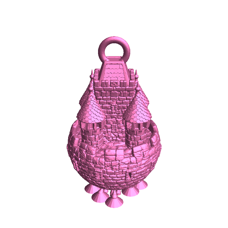 3D Printer Files | 3MF File | Castle Ball | Creality Cloud