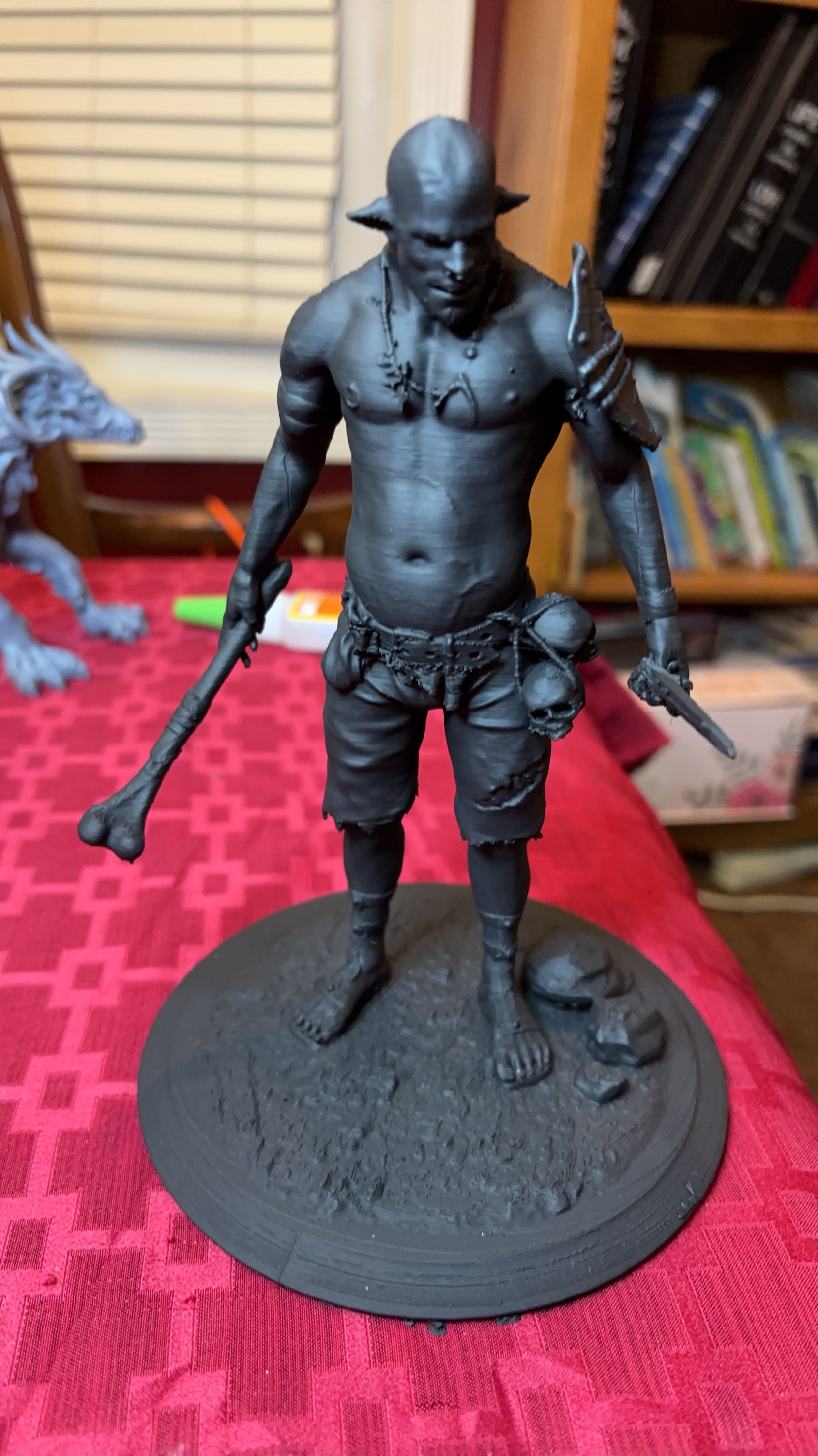 This guy came out really good except his left hand. The fingers messed ...
