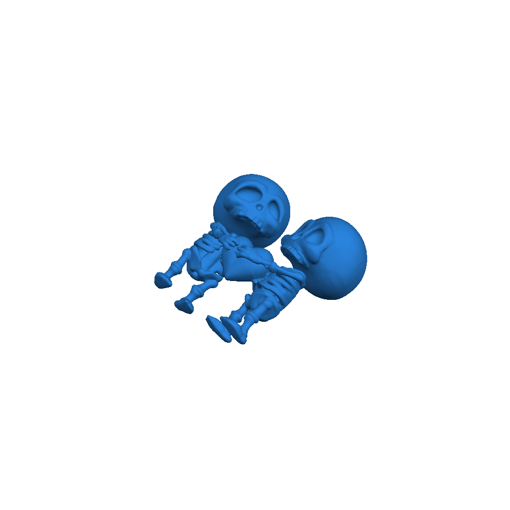 Characters & Creatures STL Download - skelly loveby blessed mommy