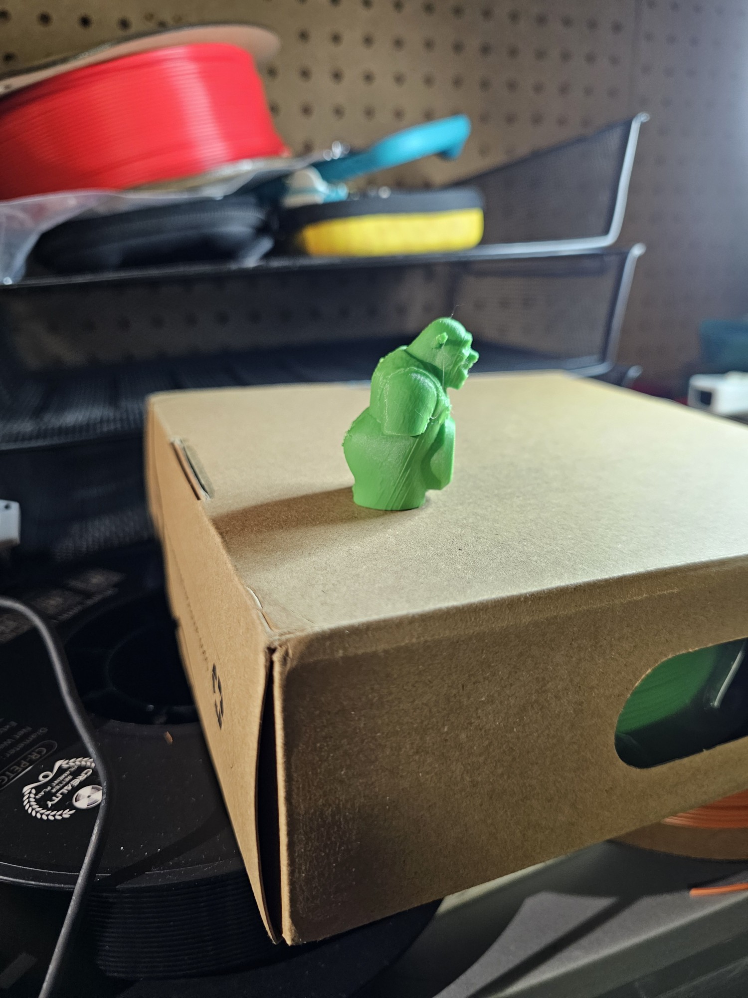 4th print and second slice. it finally worked! | Creality Cloud