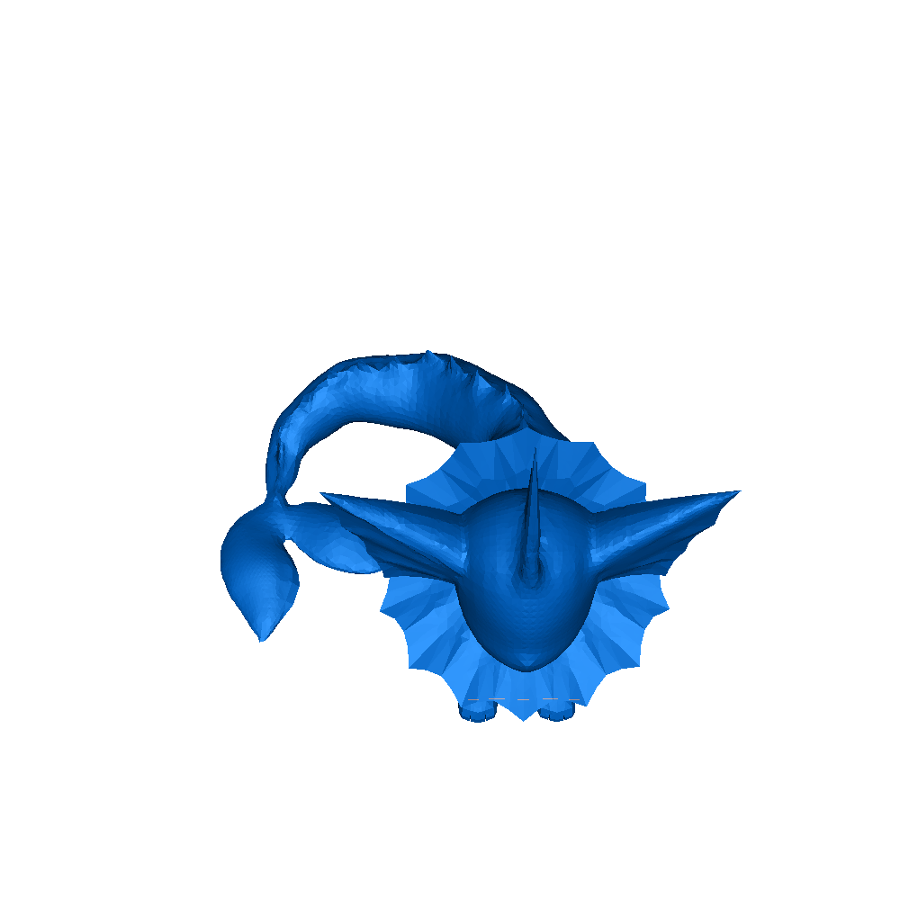 3d Printer Files 3mf File Vaporeon Creality Cloud