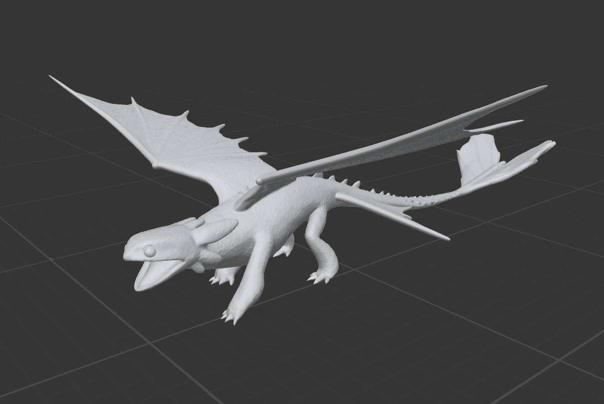 toothless roar | 3D models download | Creality Cloud