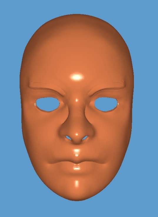 male face mask | 3D models download | Creality Cloud