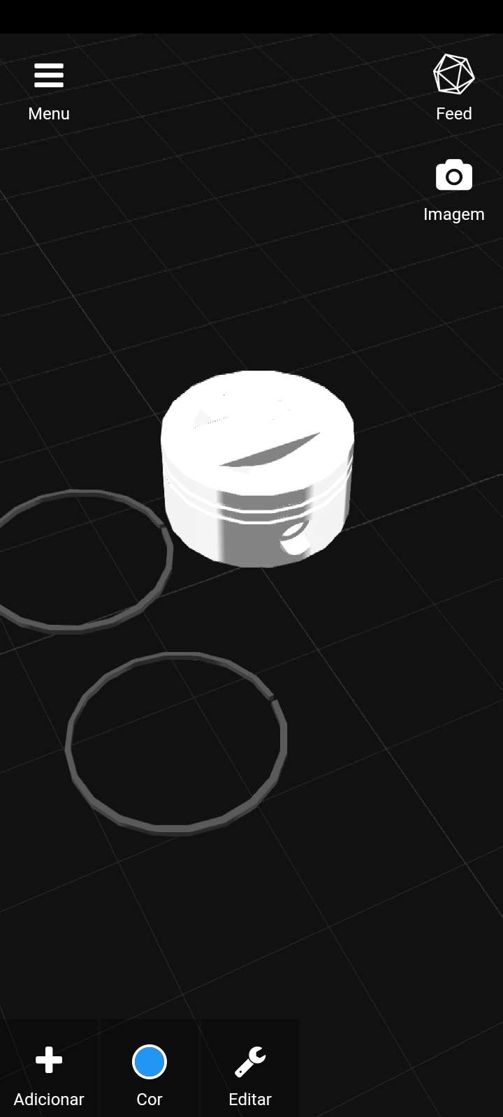 w16 engine piston and seal ring free | 3D models download | Creality Cloud