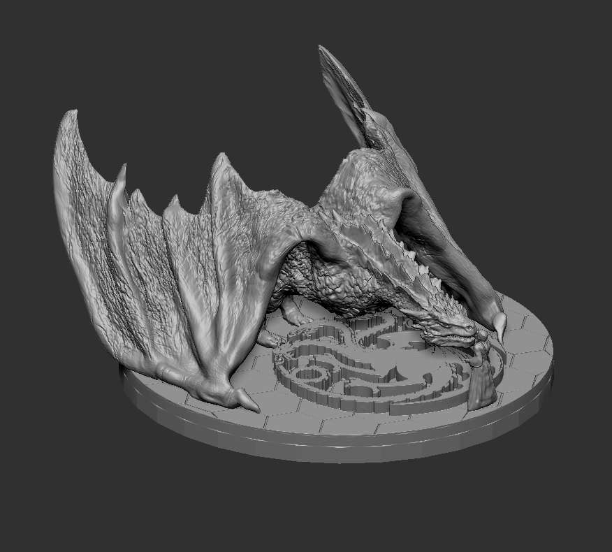 Drogon and Daenerys | 3D models download | Creality Cloud