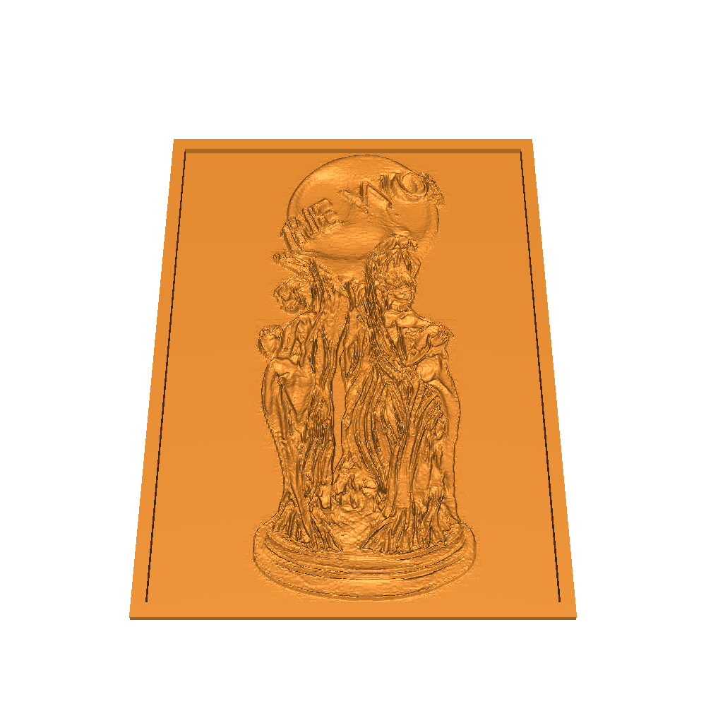 Free Sculptures & Artworks STL Download - Scarface statueby Baby Huey ...