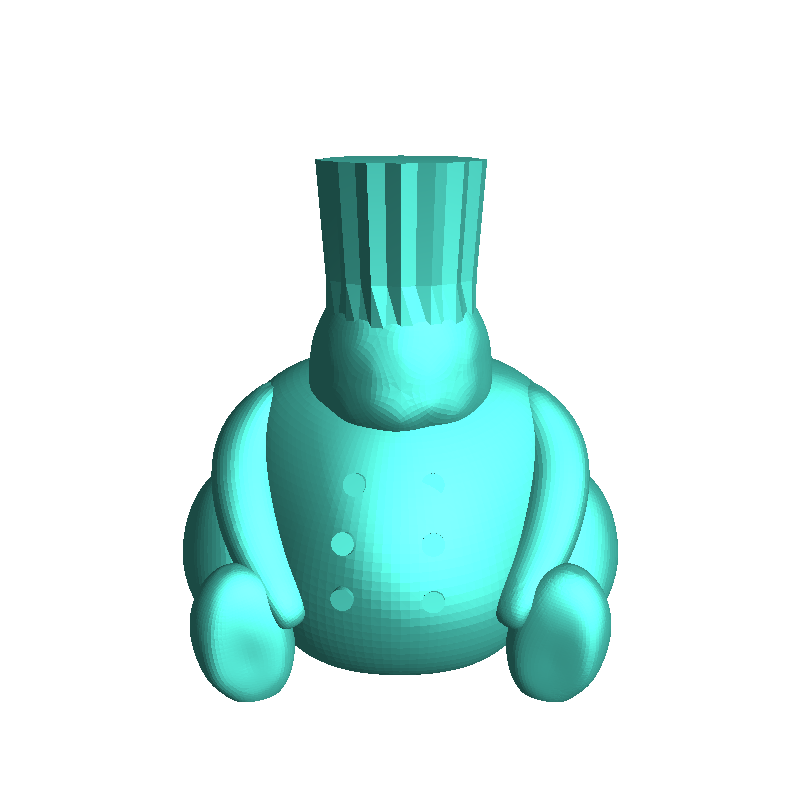 Exclusive 3D Prints | Chef Chonk - MEME - CREALITY CLOUD EXCLUSIVE ...
