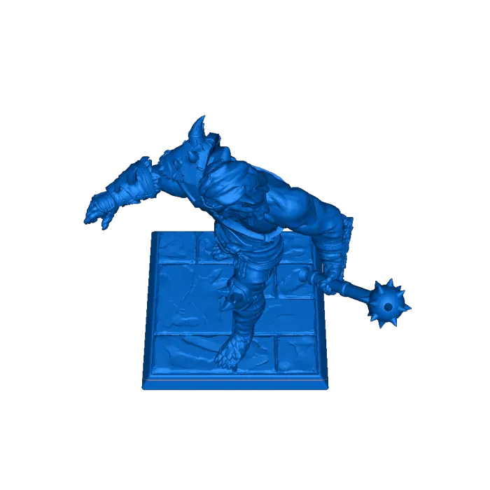 Free Characters & Creatures STL Download - Mosk the Bugbearby Brassmonke X