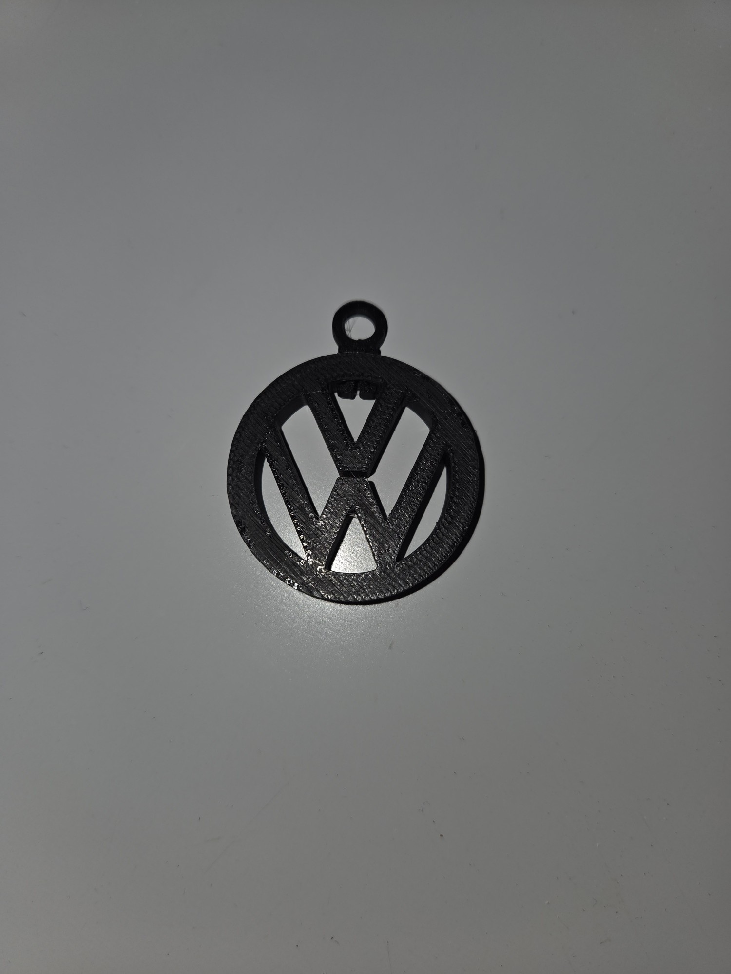 Cool keychain, pretty durable. Because the ring eyelet is printed ...