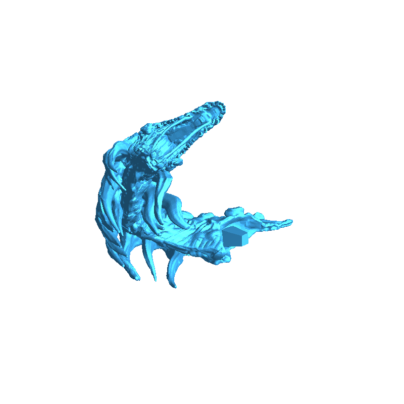 Other STL Download - Hard To Kill Lizard- SCP-Presupported - 32mm ...