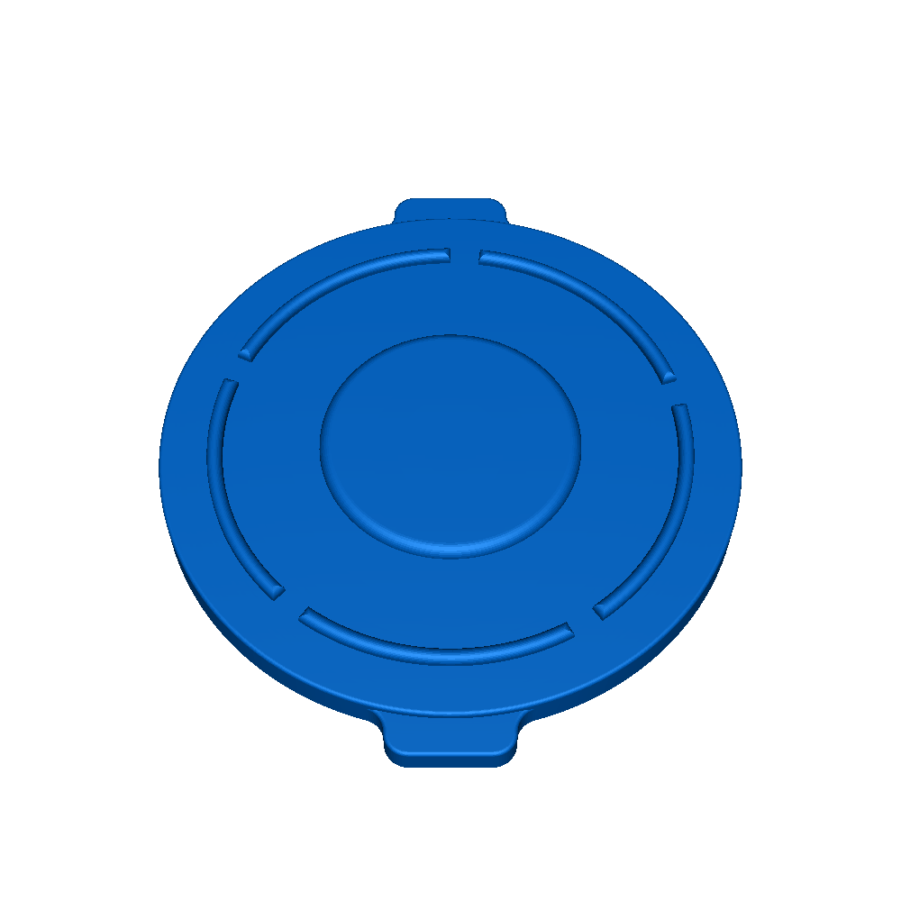 3D Printer Files | 3MF File | Brute trash can lid | Creality Cloud