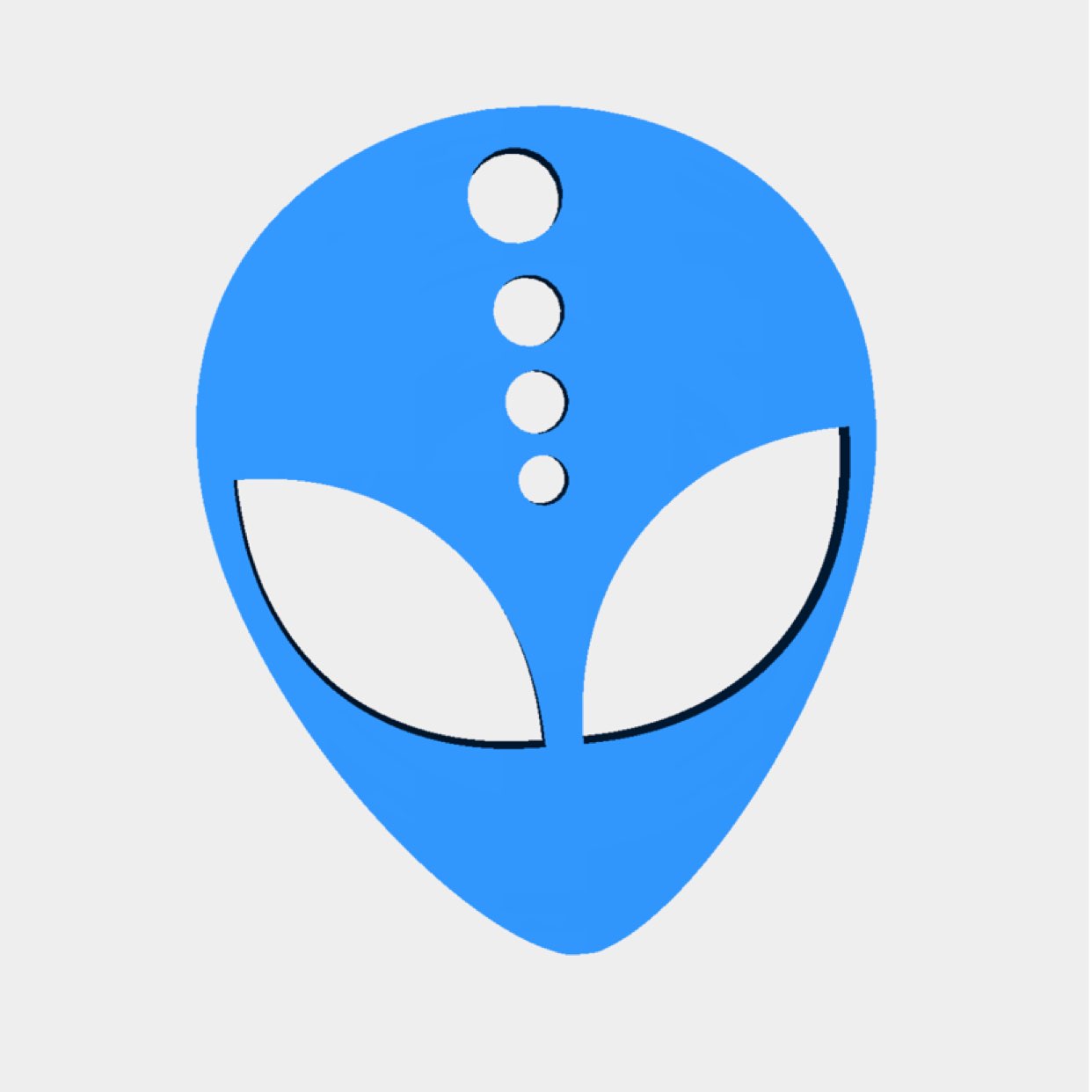 Alien Keychain | 3D models download | Creality Cloud