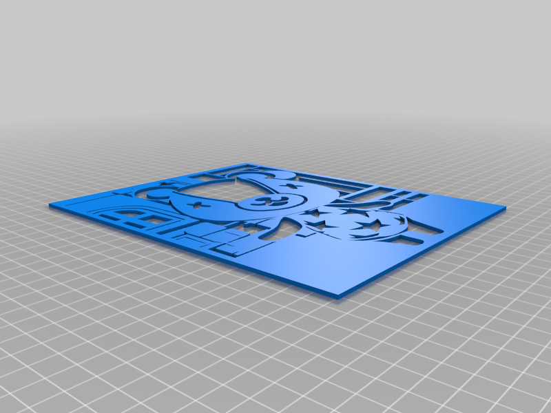 Free Digital Art STL Download - AC Stitches stencilby SMT_M 🦊