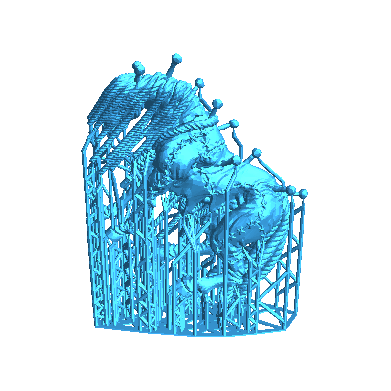 Other STL Download - Horse Puppet- Puppet Master Show-Presupported ...