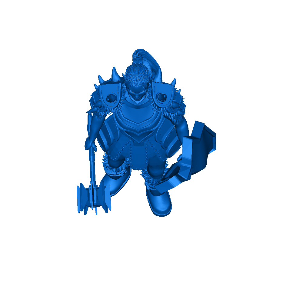 Free Characters & Creatures STL Download - orcby art _crazy69