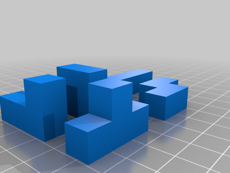 Free Board Games & Card Games STL Download - Jagged Square Puzzles by ...