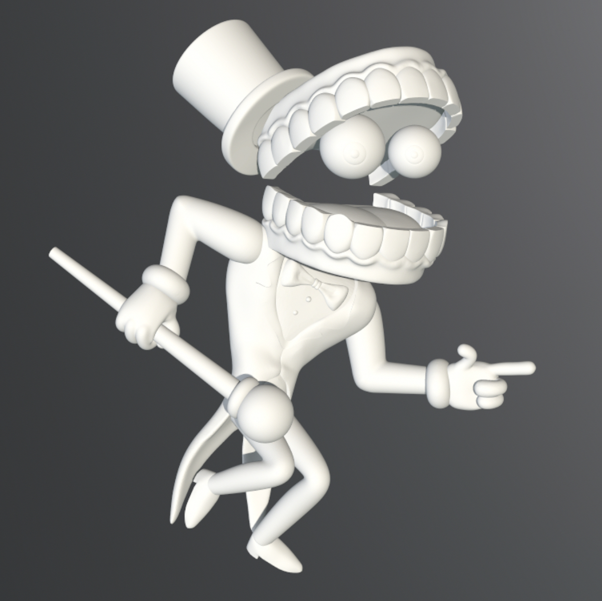 CAINE 3D - THE AMAZING DIGITAL CIRCUS | 3D models download | Creality Cloud