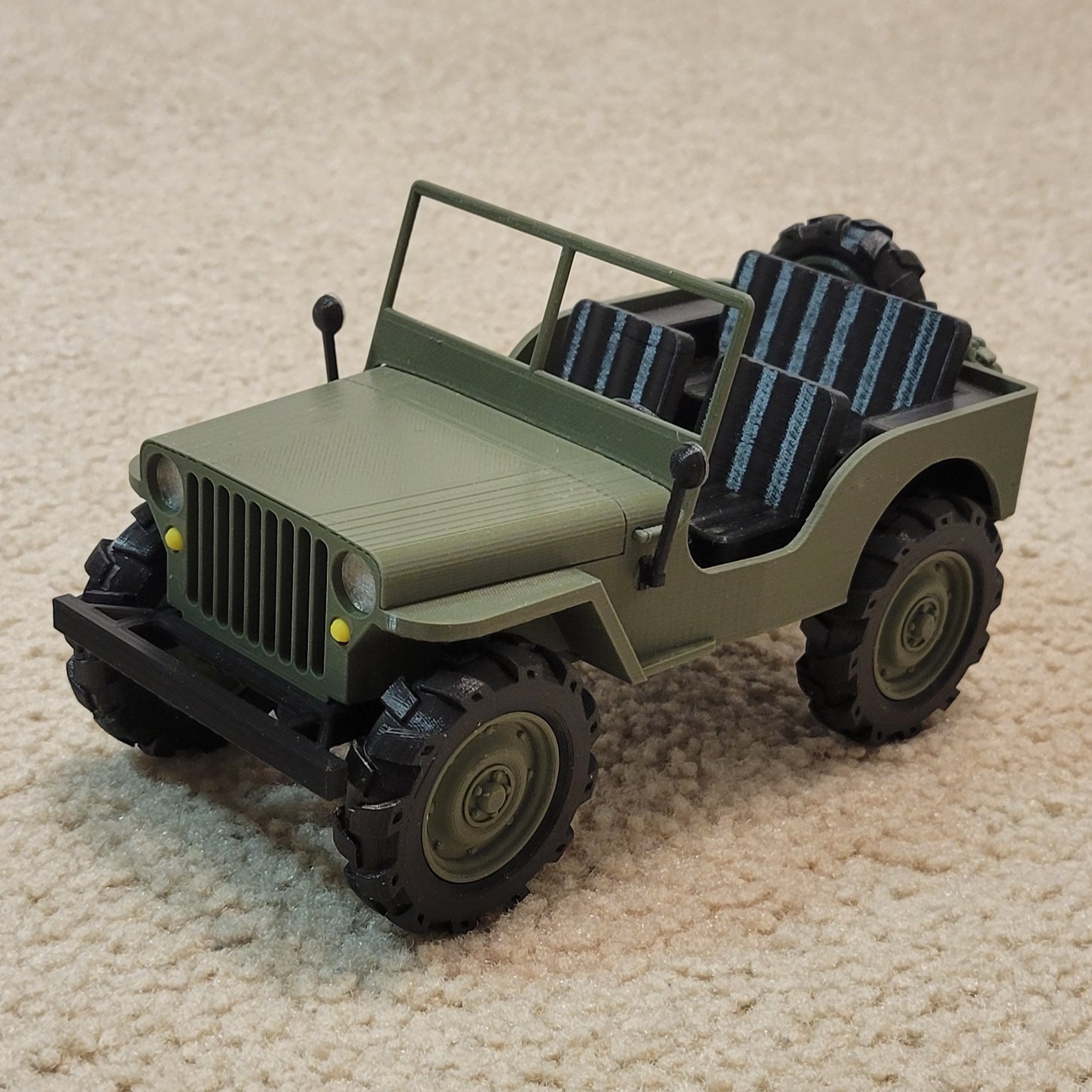 Great model! Printed this for my jeep loving friend, and he got a kick ...