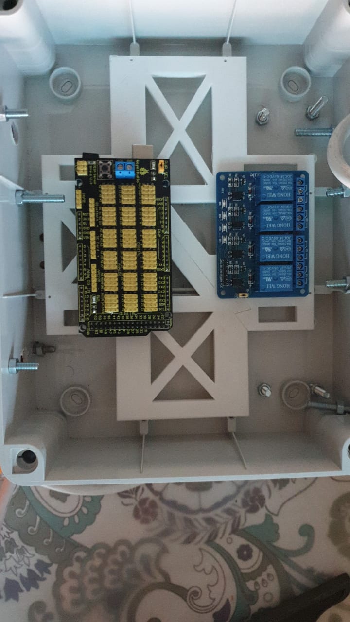 Electrical Box Backplate. Arduino Mega to be screwed | 3D models ...