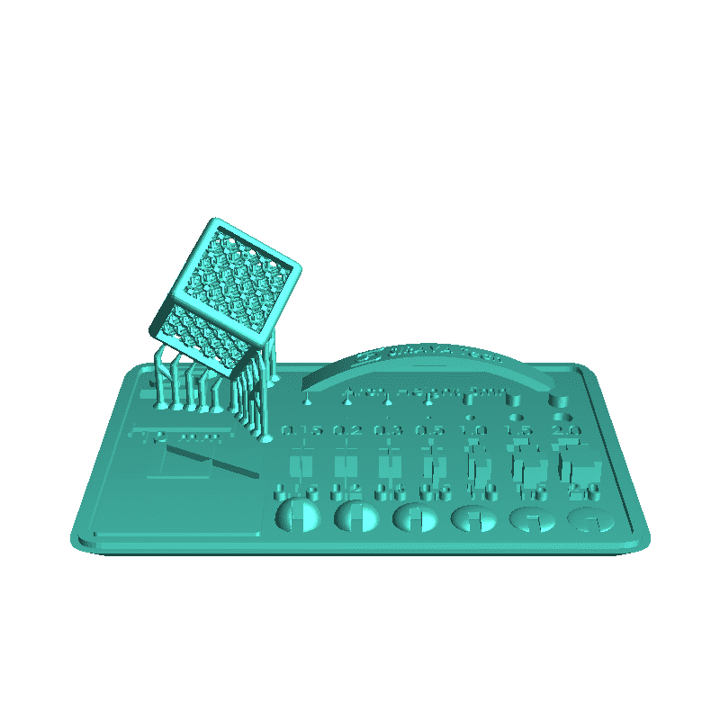 Free Test Models STL Download - Siraya Tech Test Model 2021 v5by Millertime