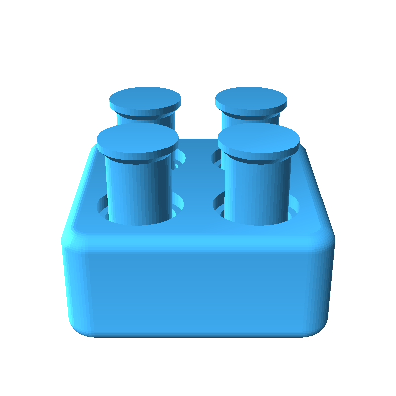 With two it was more difficult to push out, the other two very easily ...