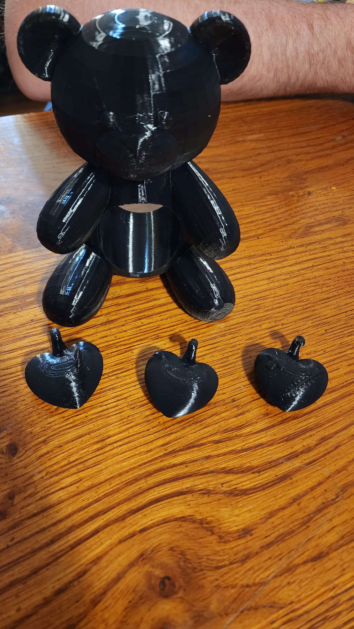 I did have to lay out on it's face before printing but it did great ...