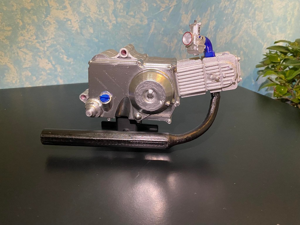 Honda Cub C50 Glx Engine | 3D models download | Creality Cloud